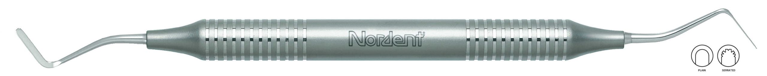 Gingival Cord Packer #N122 (Plain) - Nordent Manufacturing