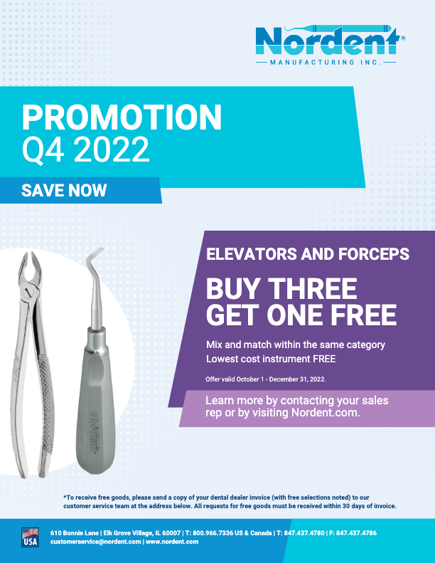 Quarterly Promotions – Nordent Manufacturing