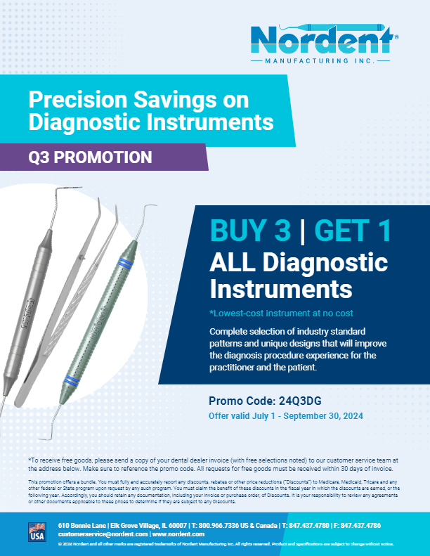 Quarterly Promotions - Nordent Manufacturing